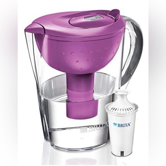 Brita | Kitchen | Berry Colored Brita Water Pitcher With Replacement ...